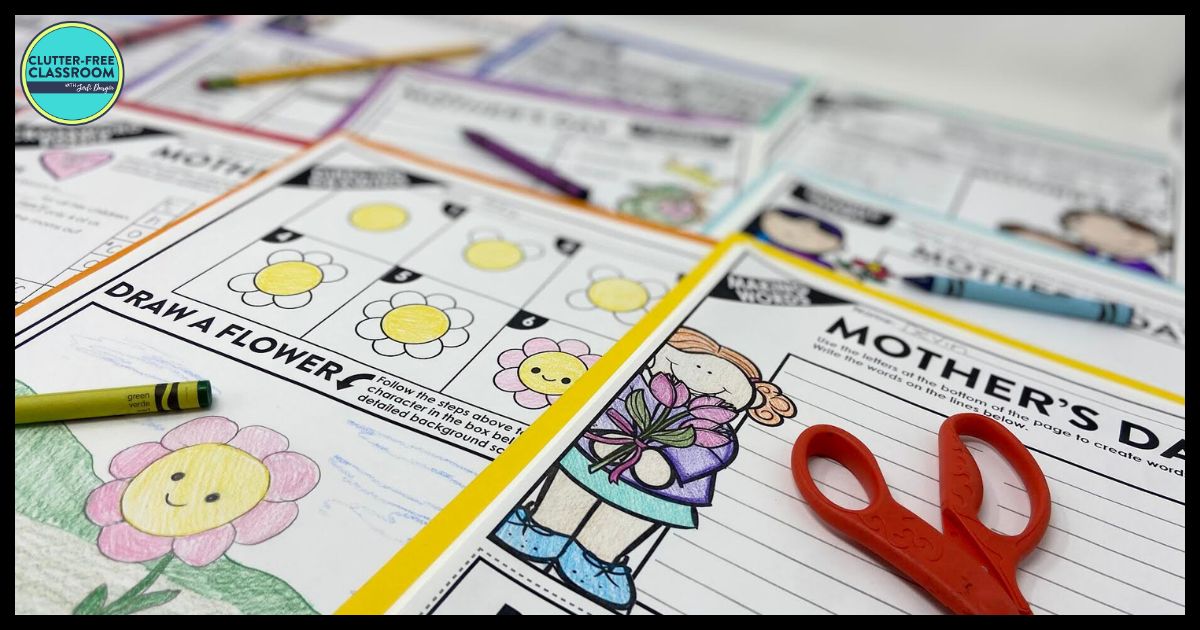 Mother’s Day Worksheets for Elementary Students in 2025 — from Teaching ...