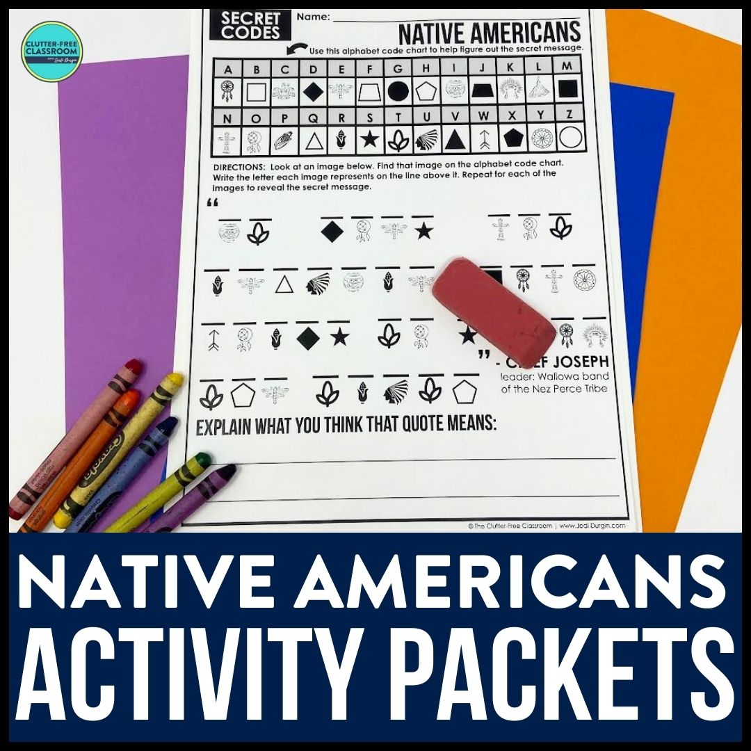 Native Americans Worksheets for Elementary Students in 2025 - Teaching ...