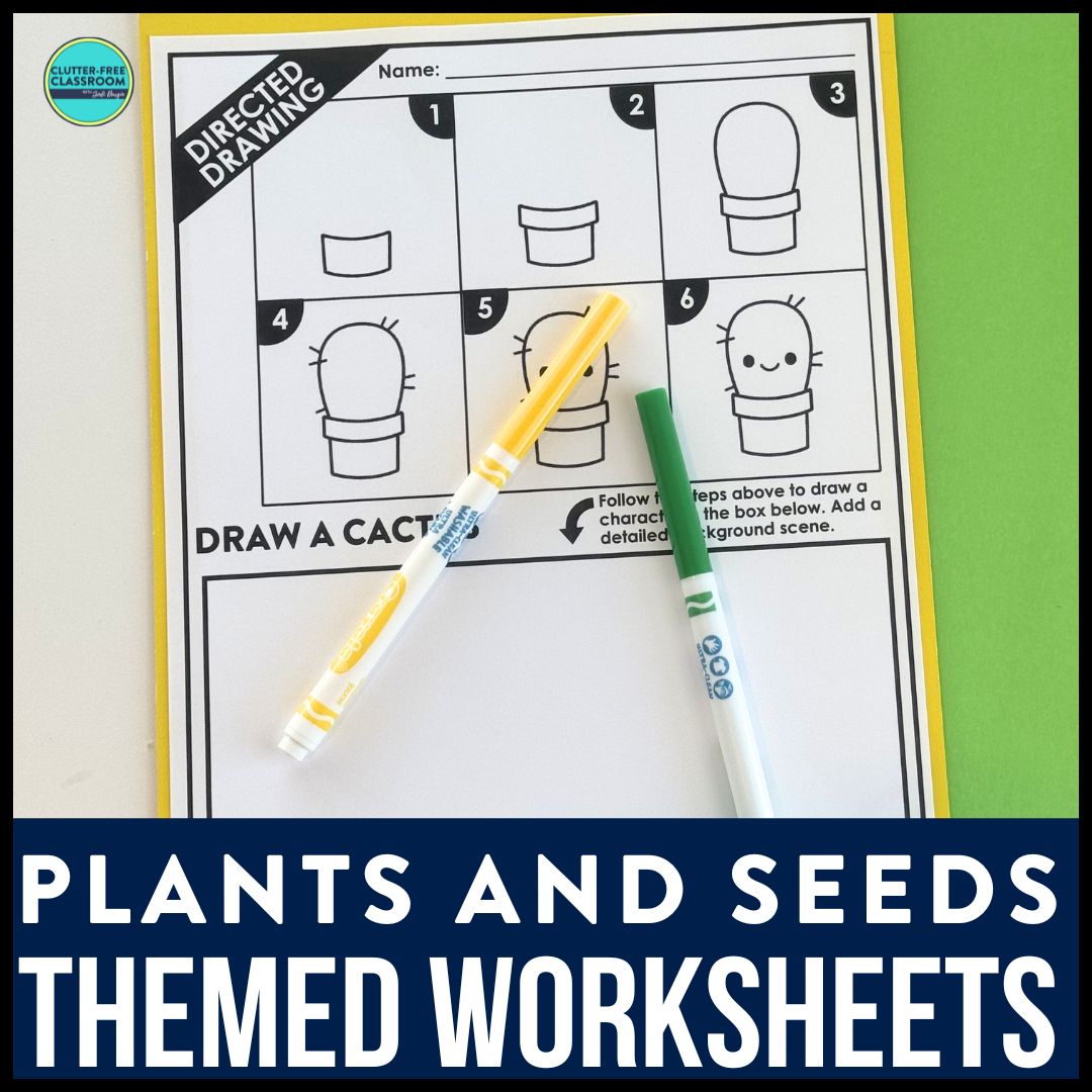 Plant Activity Sheets for Elementary Students in 2026 - Teaching with ...