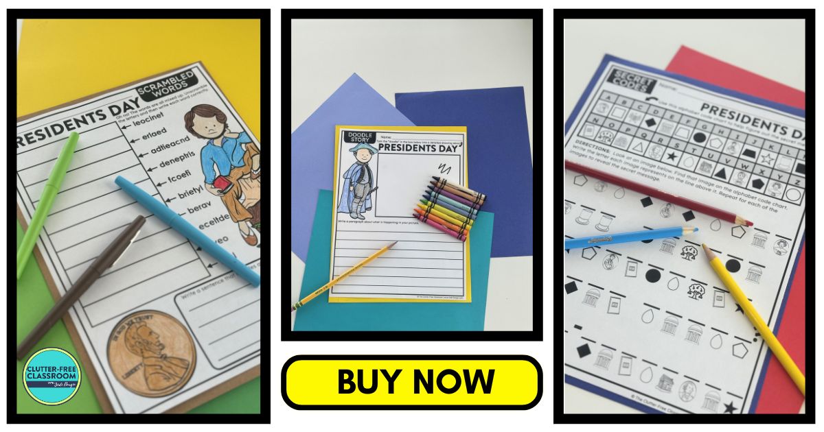 Presidents Day Worksheets for Elementary Students in 2025 - Teaching ...