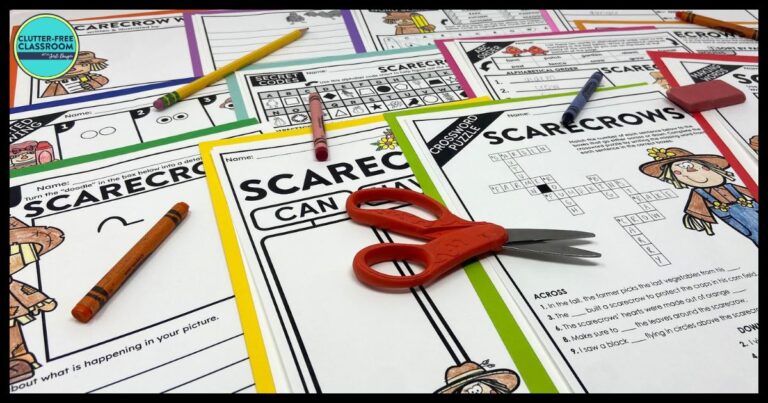 Scarecrow Worksheets for Elementary Students in 2026 - Teaching with ...