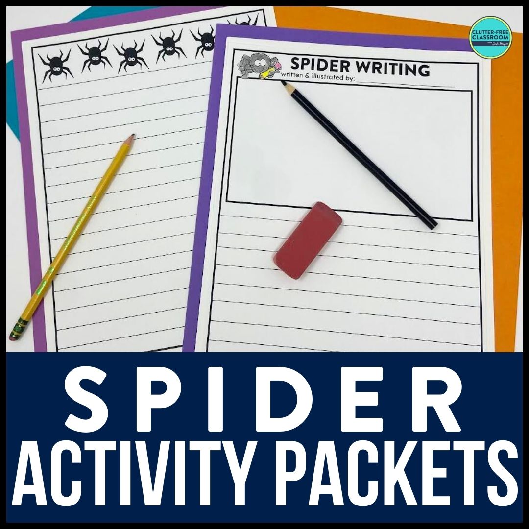 Spider Activity Pages for Elementary Students in 2025 - Teaching with ...