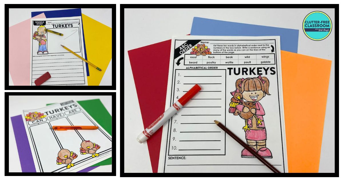 Turkey Worksheets for Elementary Students in 2025 - Teaching with Jodi ...