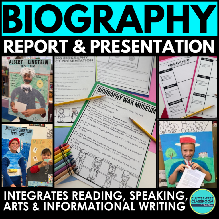 Teaching Biographies To Elementary Students (Grades 1-5) in 2025 ...