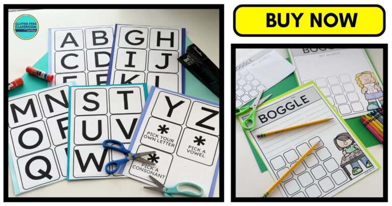 Classroom BOGGLE Display Activities for Early Finishers in 2026 ...