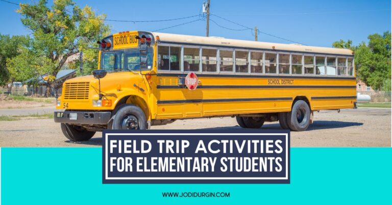 Field Trip Activities for Elementary Students in 2026 - Teaching with ...