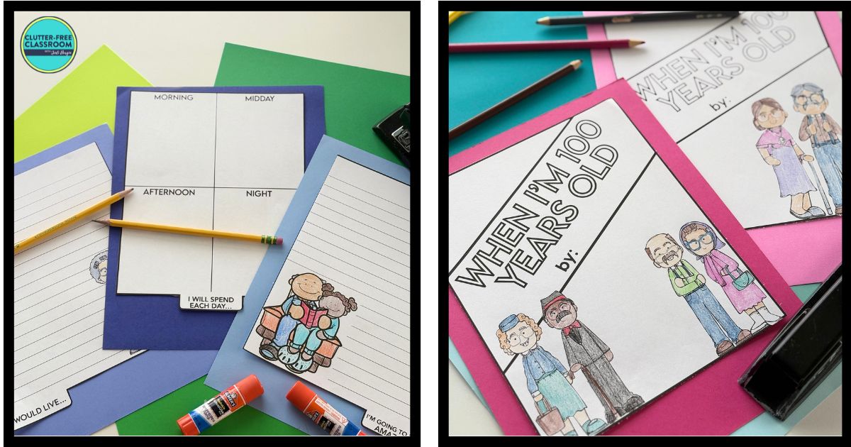 If I Was 100 Years Old Activity for Elementary Students - Teaching with ...