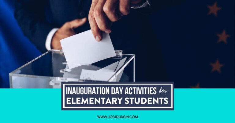 Inauguration Day Activities for Elementary Students - 2026 - Teaching ...