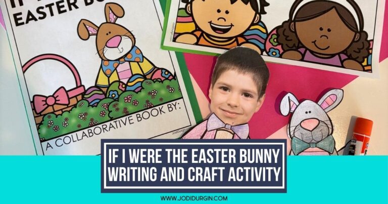 If I Were the Easter Bunny Writing Activity for Elementary Students ...