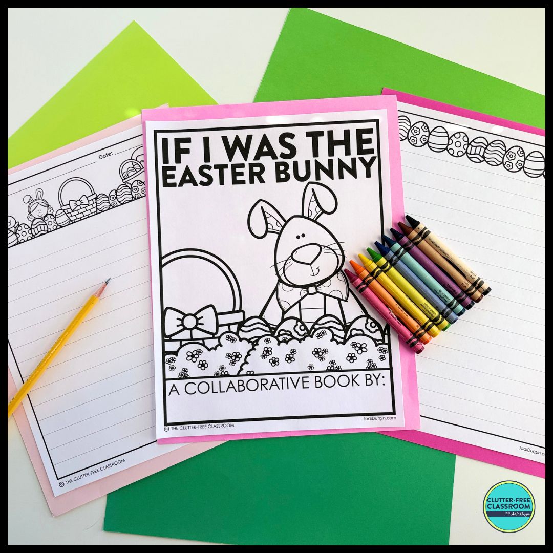 If I Were the Easter Bunny Writing Activity for Elementary Students ...