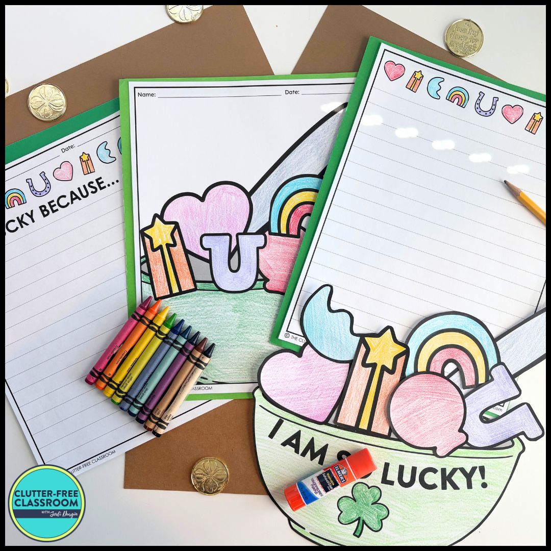 St. Patrick's Day Craftivity for Elementary Students - Teaching with ...