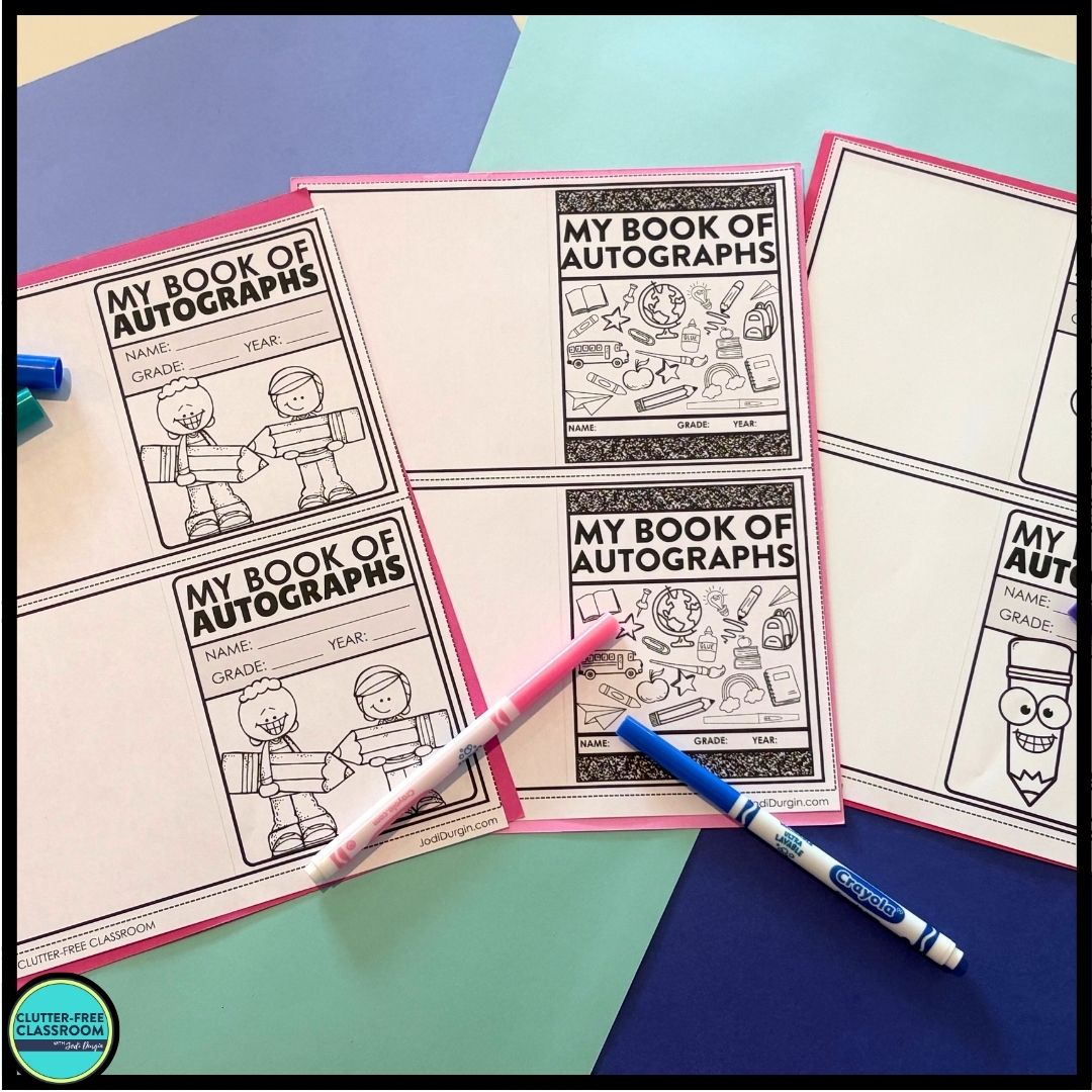 End of the Year Autograph Book for Elementary Students - 2025 ...