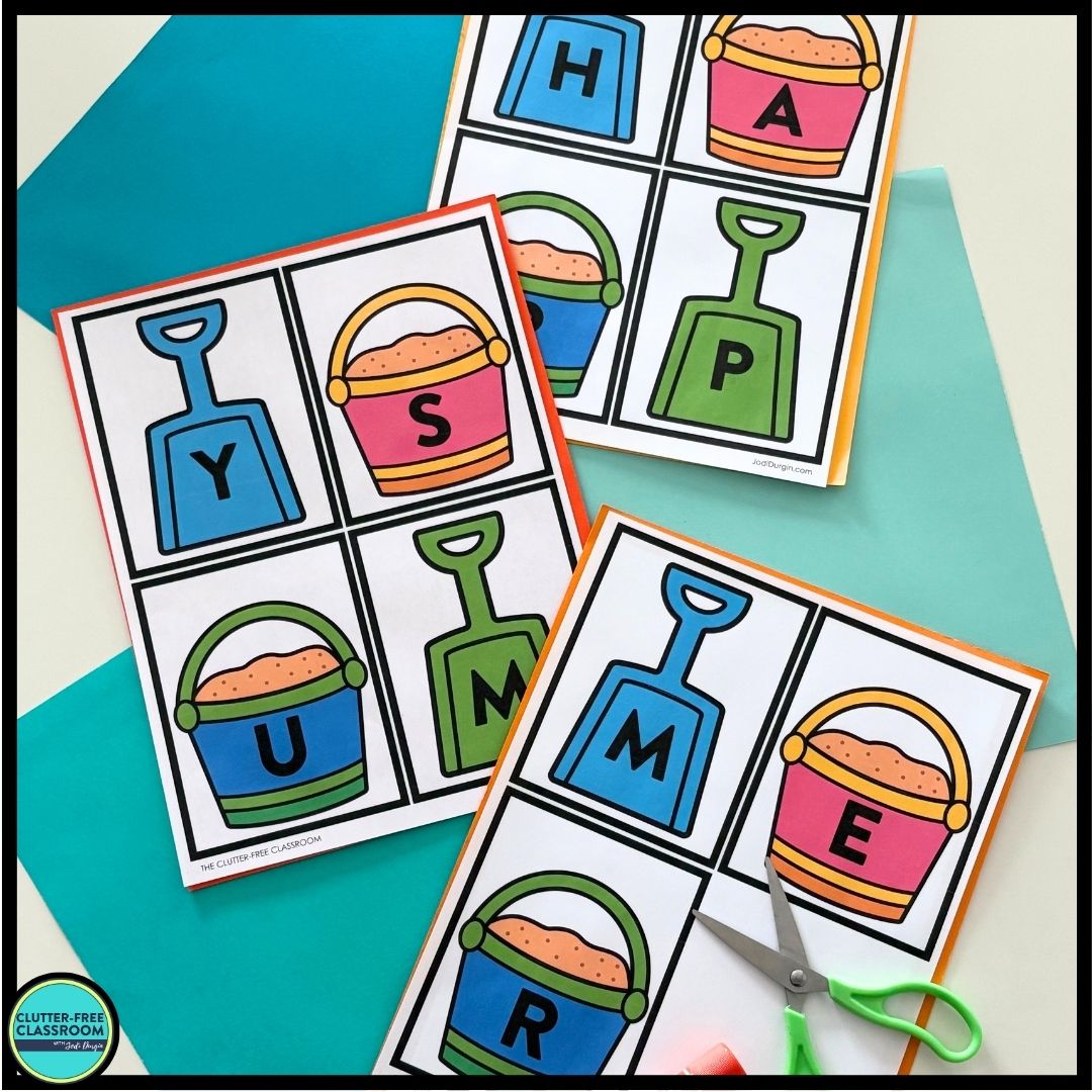 Summer Bucket List Craft for Elementary Students - Teaching with Jodi ...