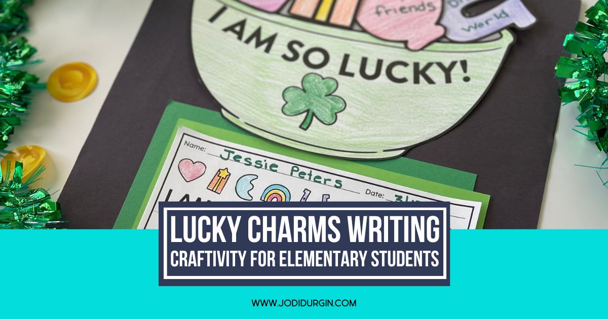 St. Patrick's Day Craftivity for Elementary Students - Teaching with ...