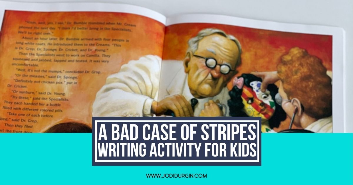 A Bad Case of Stripes Writing Activity for Elementary Students - 2026 ...