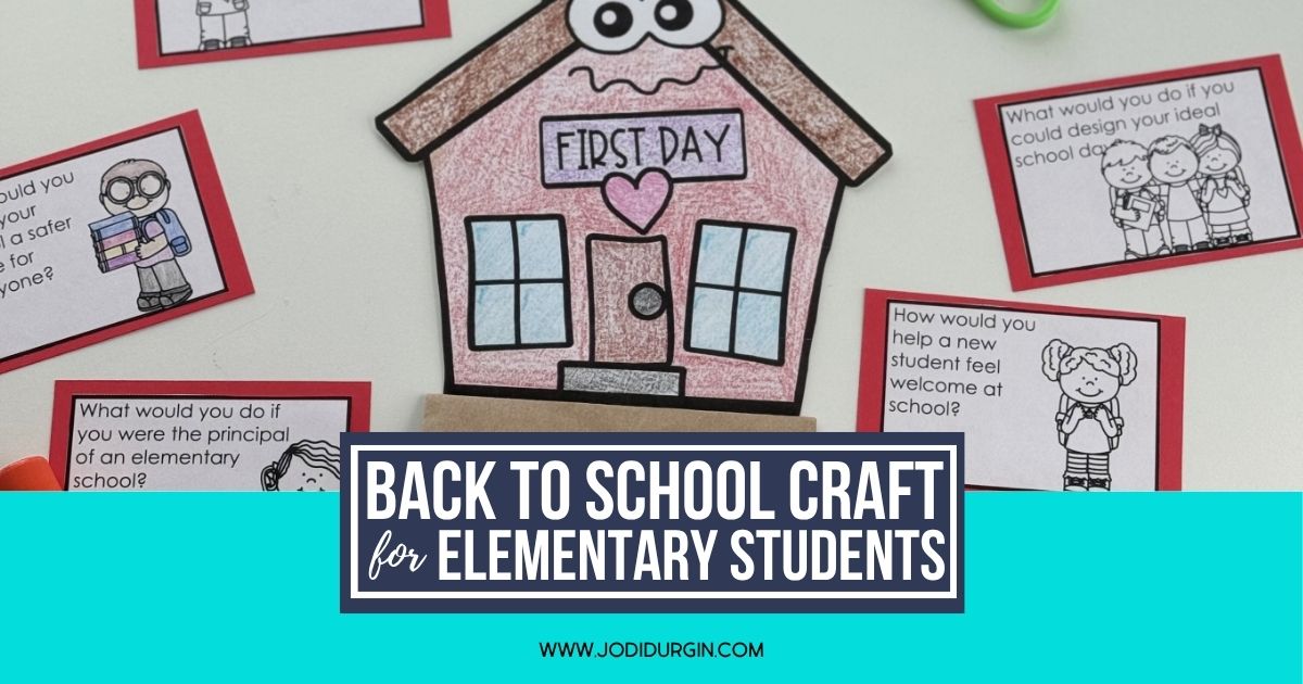 Back to School Craft for Kids in 2025 - Teaching with Jodi Durgin and ...