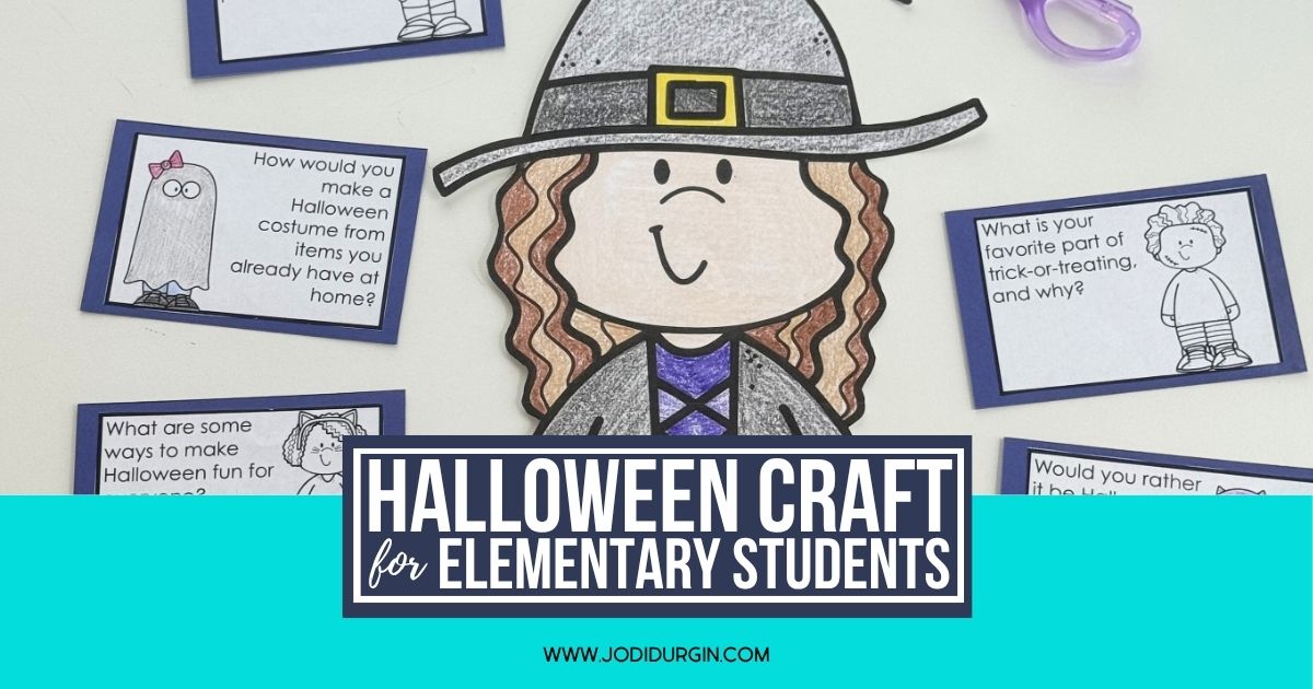 Halloween Craft for Elementary Students - 2025 - Teaching with Jodi ...
