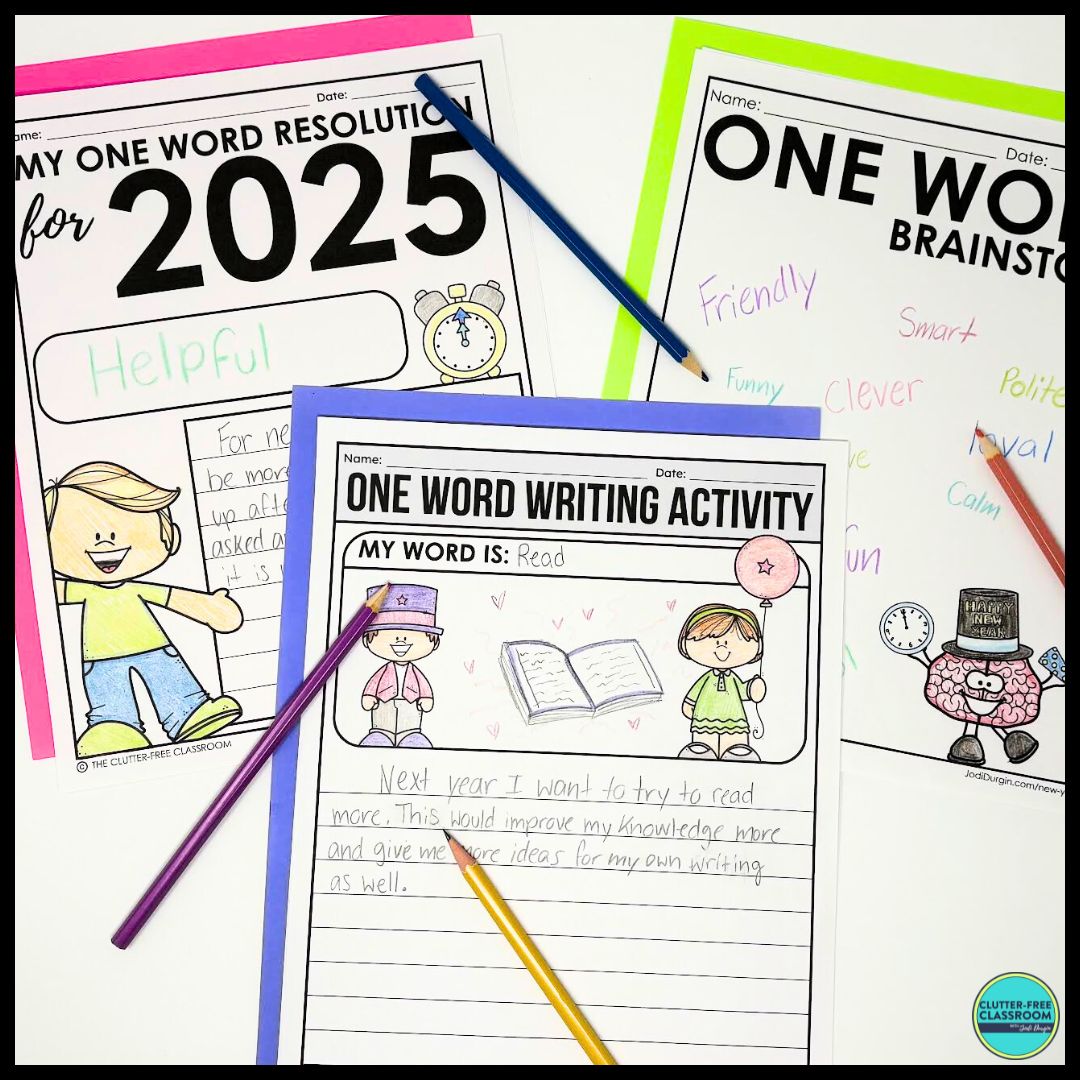New Year's Resolution Activity for Elementary Students - 2026 ...