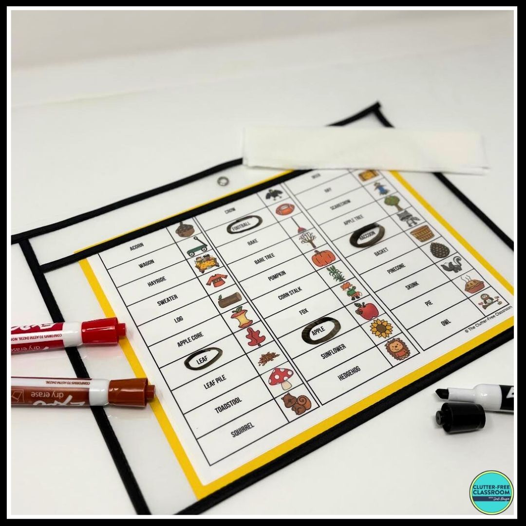 Fall Bingo Activities for Elementary Students - Teaching with Jodi Durgin and Company