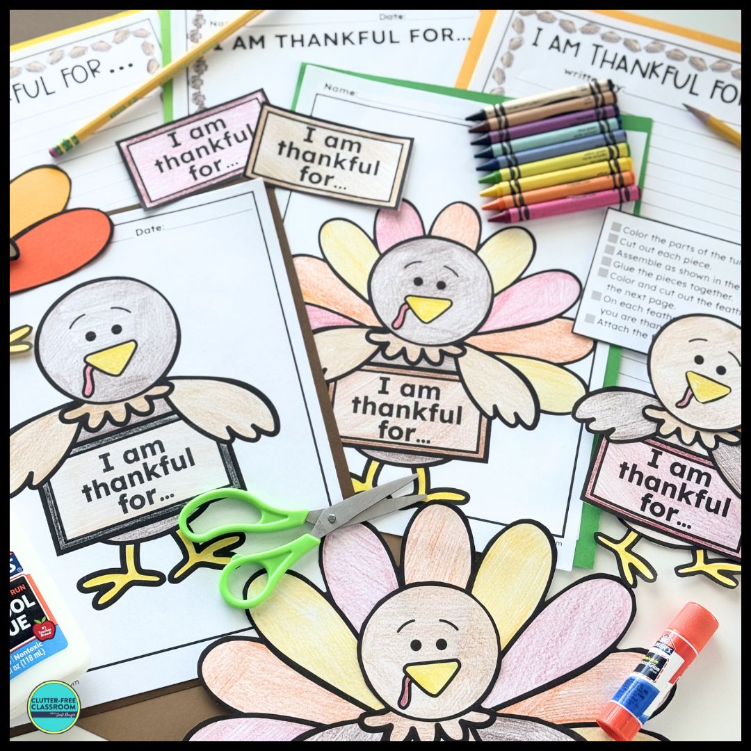 I am Thankful for Project for Elementary Students - 2026 - Teaching ...