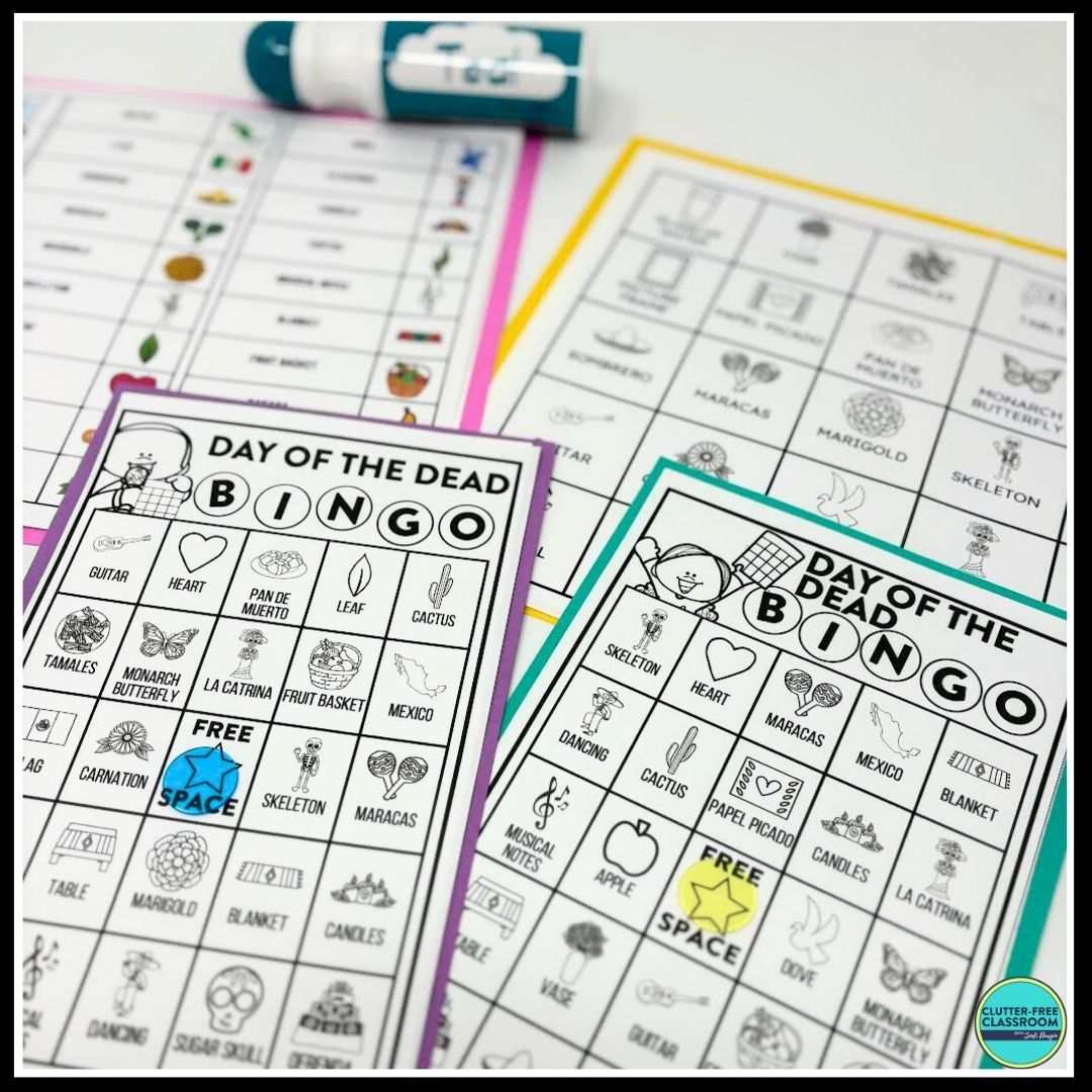 Day of the Dead Bingo Activities for Elementary Students - Teaching ...