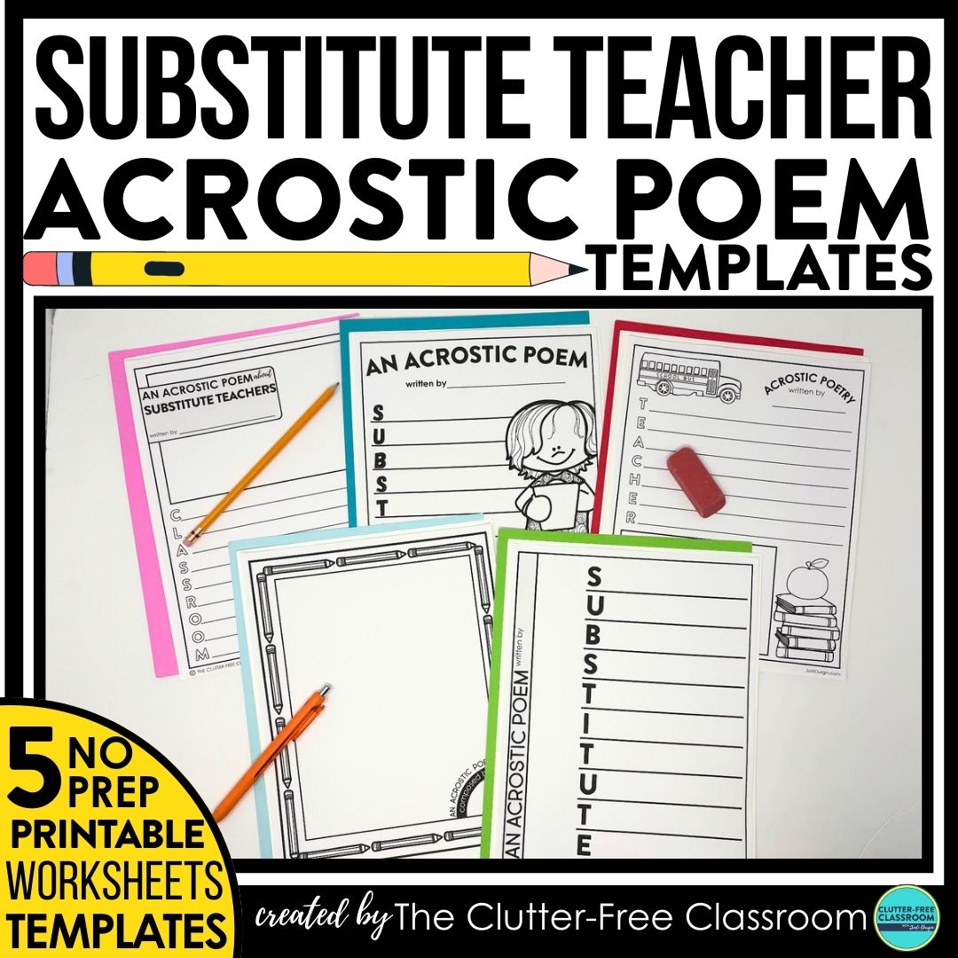 Orange Shirt Day Worksheets for Teaching Acrostic Poems to Elementary ...