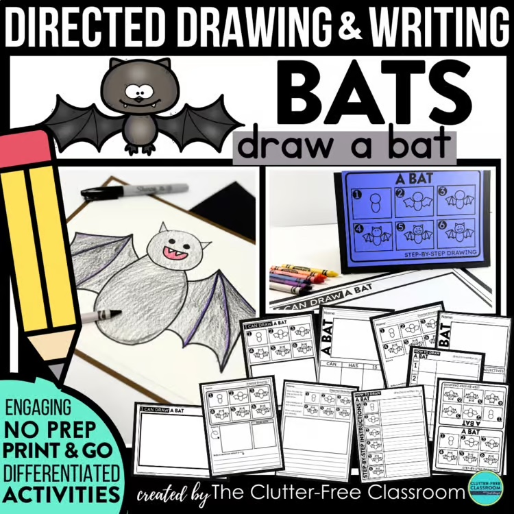 Bats Reading Comprehension Activities for 2nd, 3rd, and 4th Grade ...