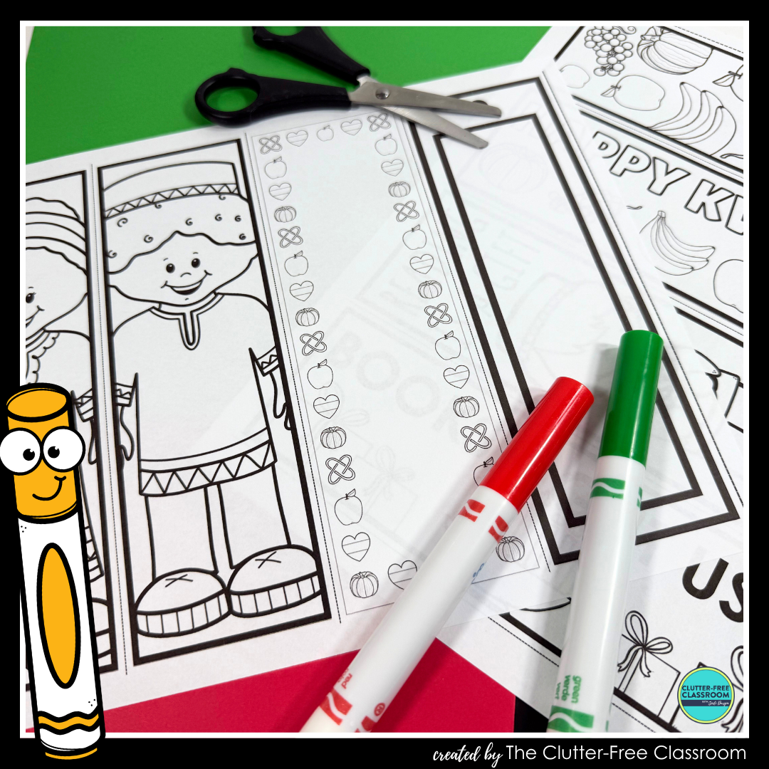 Kwanzaa Bookmarks for Elementary Students to Color - 2026 - Teaching ...