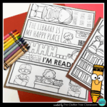 Library Bookmarks for Elementary Students to Color - 2026 - Teaching ...