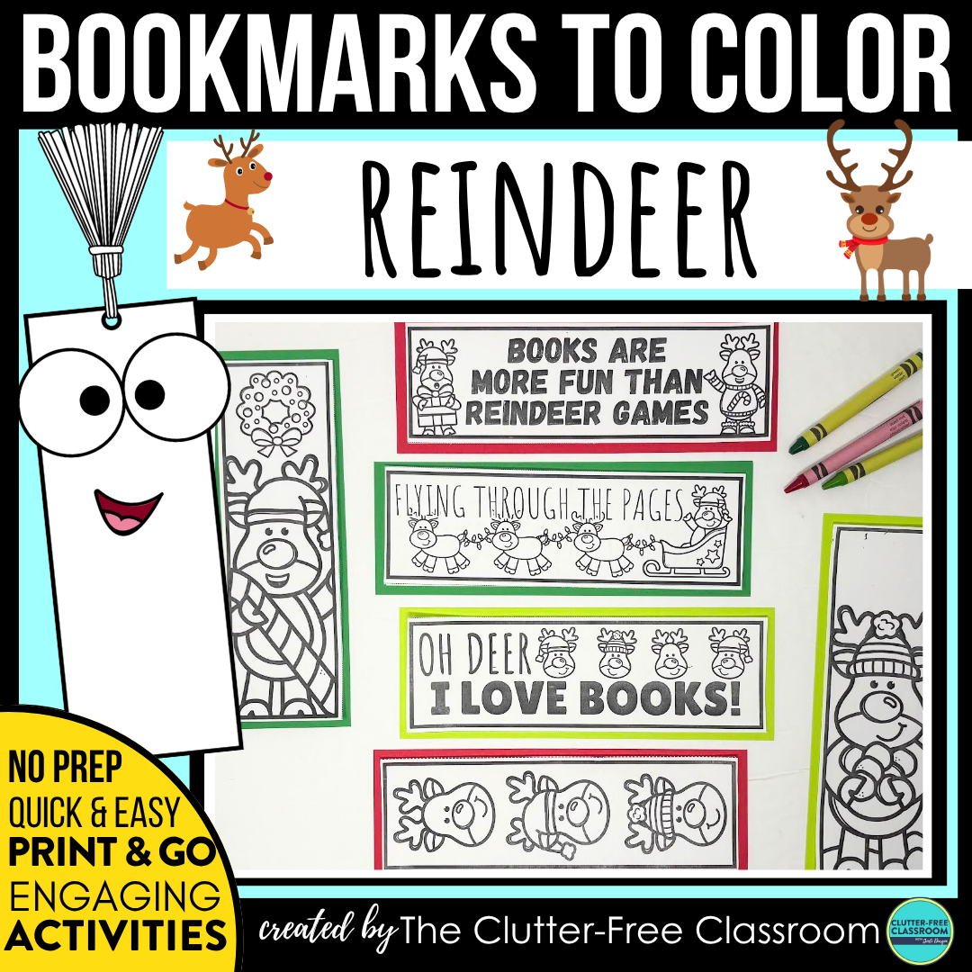 Reindeer Worksheets for Elementary Students in 2026 - Teaching with ...