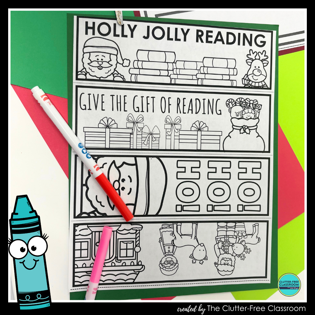 Santa Coloring Bookmarks for Elementary Students to Color - 2026 ...